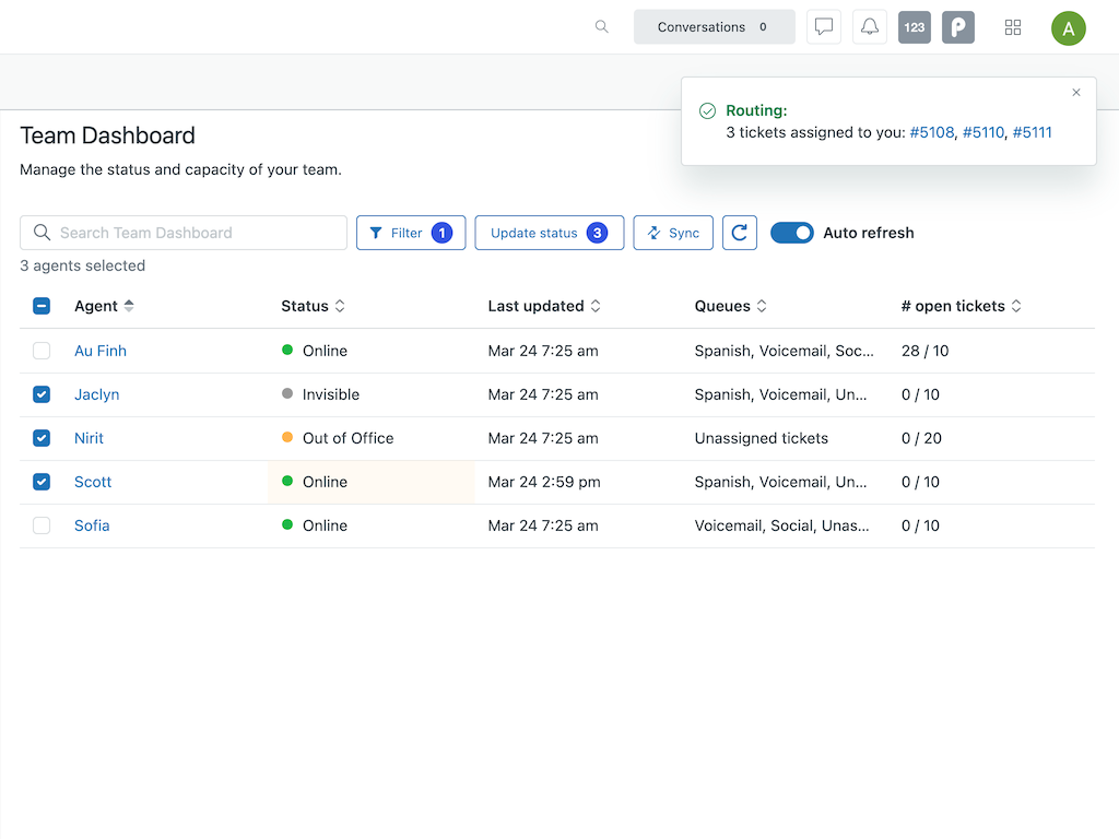 Routing App Integration with Zendesk Support